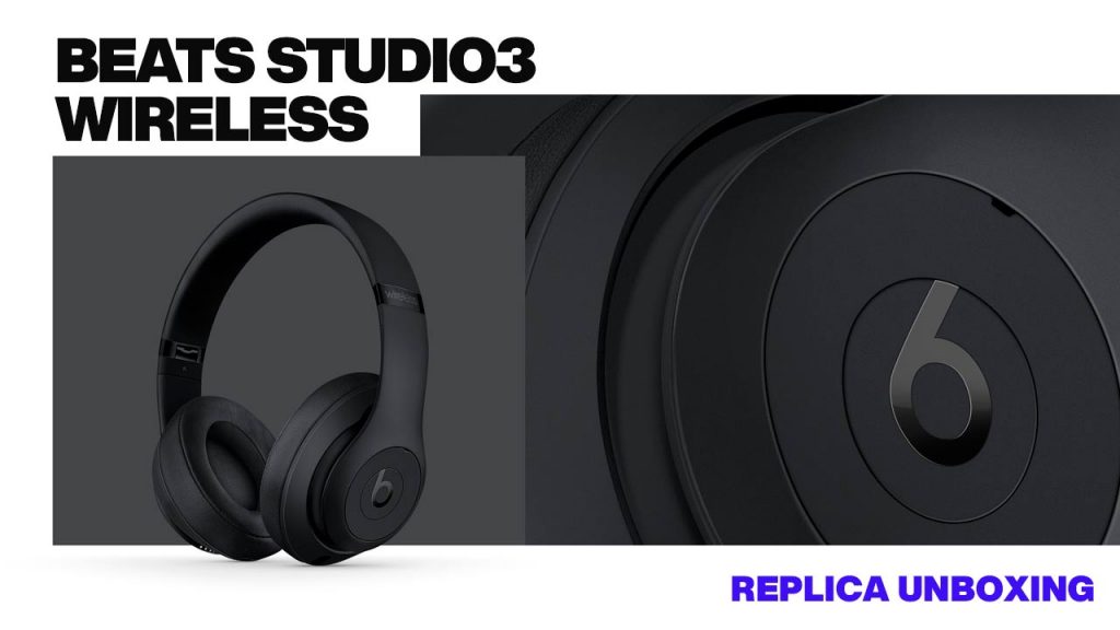 BEATS STUDIO3 WIRELESS Replica Unboxing Comerm